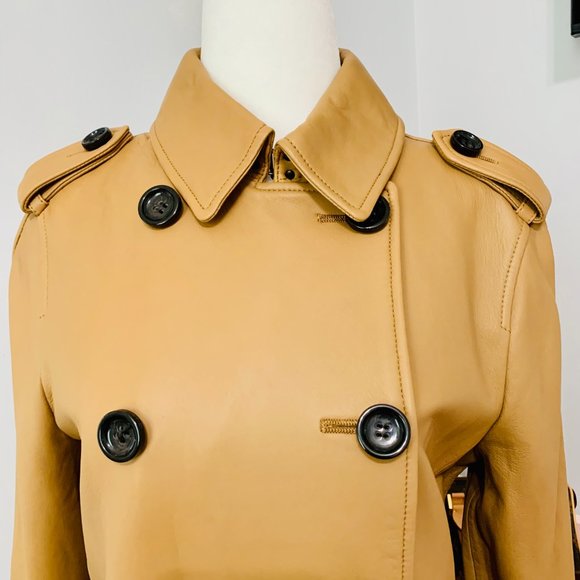 Coach | Jackets & Coats | Coach Dylan Soft Leather Trench Coat | Poshmark
